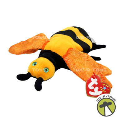 Buzzie Beanie Baby Bee Plush by Ty 2001 - We-R-Toys