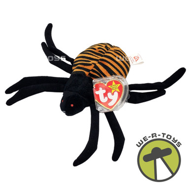 Ty Beanie Babies Spinner the Spider Plush 1996 - We-R-Toys