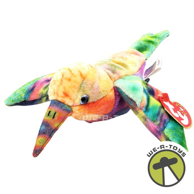 Ty Beanie Babies Nectar the Hummingbird Plush 2001 - We-R-Toys