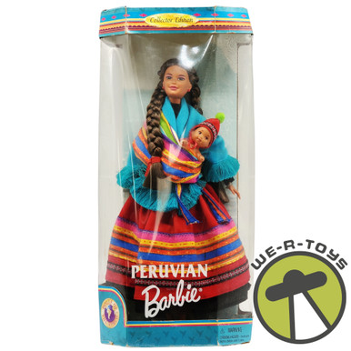 Dolls of the World Peruvian Barbie Doll 1998 Mattel 21506 - We-R-Toys