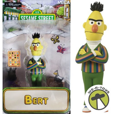 Sesame Street Bert 6-Inch Action Figure NECA Toony Classics - We-R-Toys
