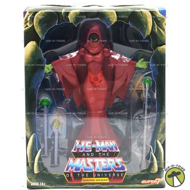 Masters of the Universe Shadow Weaver Super 7 Action Figure 2019 Mattel ...