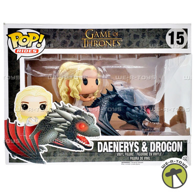 Funko POP Rides Game of Thrones 15 Daenerys and Drogon Vinyl Figure ...