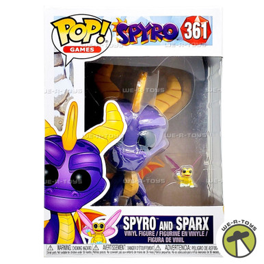 Funko POP Games Spyro The Dragon Spyro and Sparx 361 Vinyl Figure - We ...