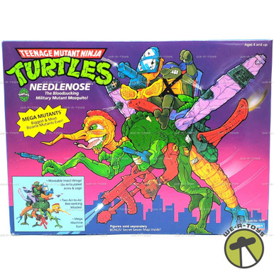 TMNT Needlenose Bloodsucking Military Mutant Mosquito Figure 1990 ...