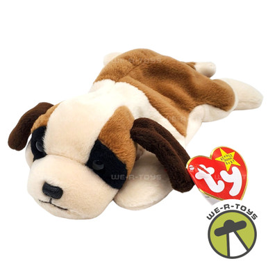 Beanie Babies Bernie the St. Bernard Dog Plush by Ty 1996 - We-R-Toys