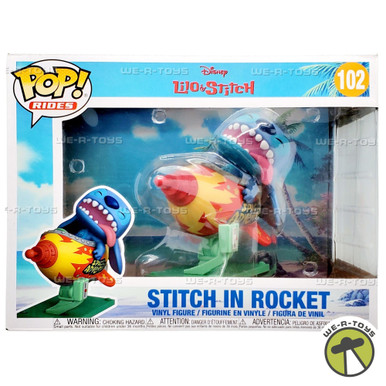 Funko POP Rides Disney Lilo & Stitch Stitch in Rocket 102 Vinyl Figure ...