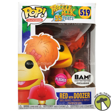 Funko Pop! Television Fraggle Rock 519 Red with Doozer Flocked Vinyl ...
