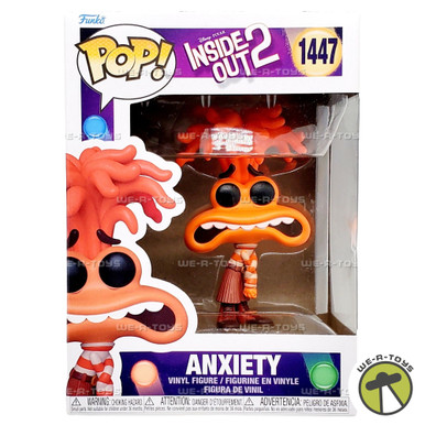 Funko POP Disney Inside Out 2 Anxiety 1447 Vinyl Figure - We-R-Toys