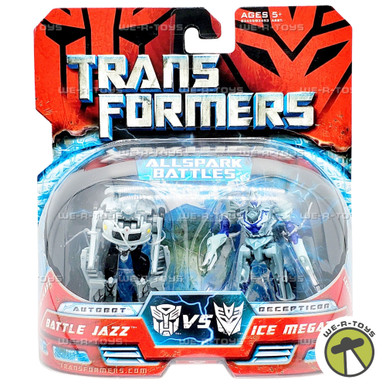 Transformers Movie 2007 AllSpark Battlers 2-Pack Battle Jazz vs Ice ...