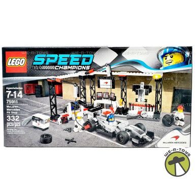 LEGO Speed Champions McLaren Mercedes Pit Stop 75911 - We-R-Toys