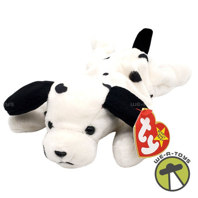 Ty Beanie Babies Dotty the Dalmatian Plush 1996 - We-R-Toys