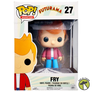 Funko POP Animation 27 Futurama Fry Vinyl Figure - We-R-Toys