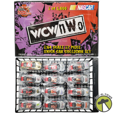 Racing Champions NASCAR WCW NWO 1:64 Scale 12 Piece Stock Car Collector ...