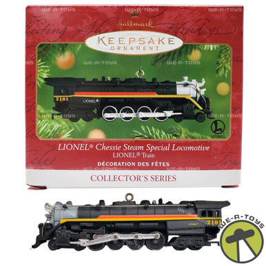 Hallmark Keepsake Lionel Chessie Steam Special Locomotive Ornament 2001 ...