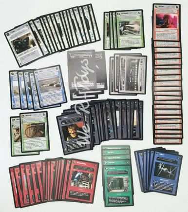 Star Wars CCG SWCCG A New Hope Complete Set of Common & Uncommon Cards ...