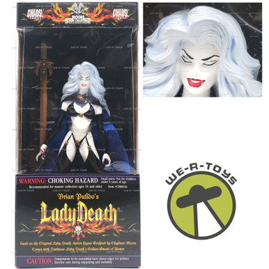 Brian Pulido's Lady Death 12" Action Figure 1998 Chaos! Comics #CM8026 ...