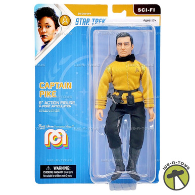 Star Trek Discovery Captain Pike Action Figure 2020 Mego 62945 - We-R-Toys