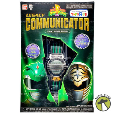 Power Rangers Mighty Morphin Legacy Communicator Tommy Oliver Edition ...