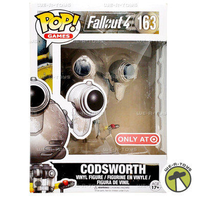 Funko POP Games Fallout 4 Codsworth with Battle Damage 163 Vinyl Figure ...