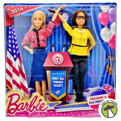 Barbie President Vice President Dolls 2016 Mattel DPN01 - We-R-Toys