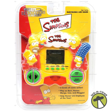 The Simpsons Premiere Electronic LCD Game 1995 Tiger Electronics #821 ...