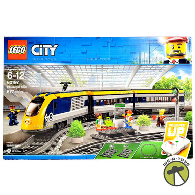 LEGO City Passenger Train 677 Piece Building Kit 60197 - We-R-Toys