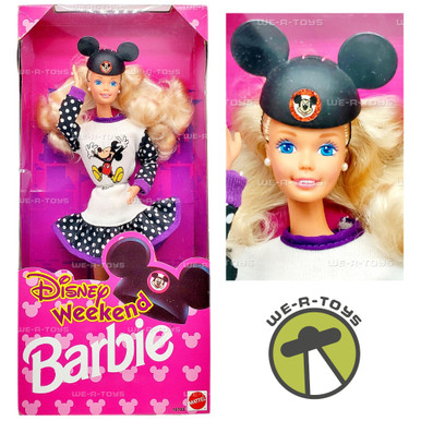 Disney Weekend Barbie Doll with Polka Dot Outfit 1993 Mattel 10722 - We ...
