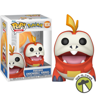 Funko Pop Games 1030 Pokemon Fuecoco Vinyl Figure - We-R-Toys