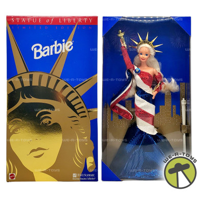 Statue of Liberty Barbie Doll FAO Schwarz Exclusive Limited Edition ...