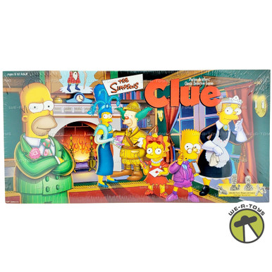 The Simpsons Clue Board Game with Pewter Pieces USAopoly 02004 - We-R-Toys