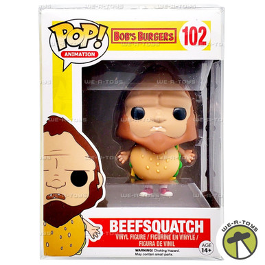 Funko POP Animation Bob’s Burgers Beefsquatch 102 Vinyl Figure - We-R-Toys