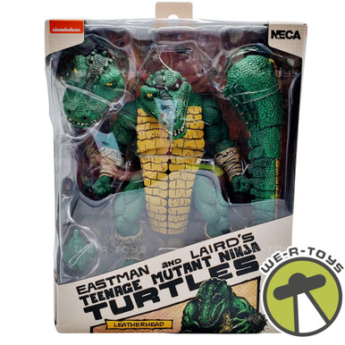 Teenage Mutant Ninja Turtles TMNT Leatherhead Deluxe NECA NEW - We-R-Toys