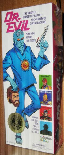 Captain Action Dr. Evil 12" Superhero Action Figure Playing Mantis