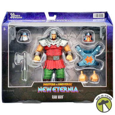 Masters of the Universe Masterverse New Eternia Ram Man Action Figure ...