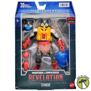 Masters of the Universe Masterverse Stinkor Action Figure 2021 Mattel ...