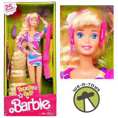 Totally Hair 25th Anniversary Barbie Doll Mattel DWF49 - We-R-Toys