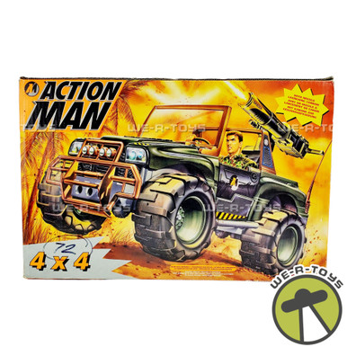 Action Man 4x4 With Missile Launching Cannon Vehicle Hasbro 1995 No ...