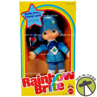 Rainbow Brite Buddy Blue and Champ Sprite Doll Mattel 1983 No. 7238 ...