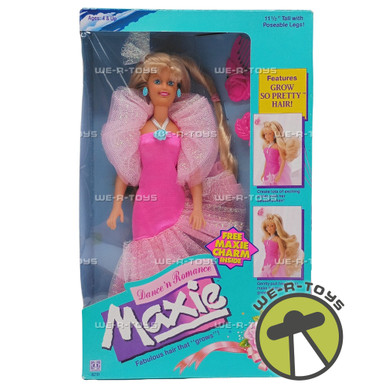 Maxie Dance N Romance Doll In Evening Gown & Maxie Charm 1989 Hasbro ...