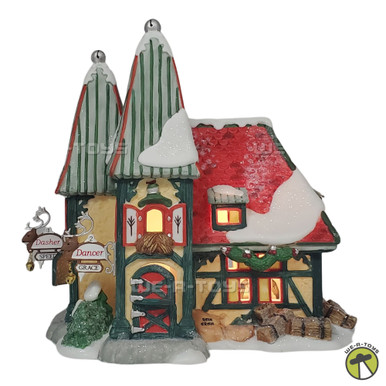 Dept North Pole the Reindeer Stables Dasher and Dancer #799999 - We-R-Toys