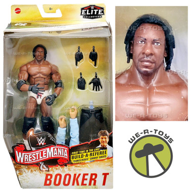WWE Wrestlemania Elite Collection Booker T Action Figure 2019 Mattel ...