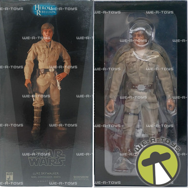 Star Wars Heroes Rebellion Luke Skywalker Rebel Commander Action Figure ...