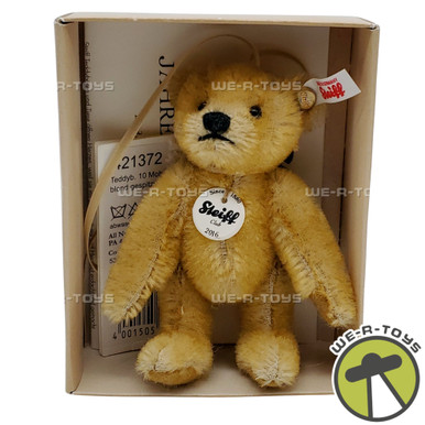 Steiff Club 4" Golden Teddy 2016 with Tags 21372 NEW - We-R-Toys