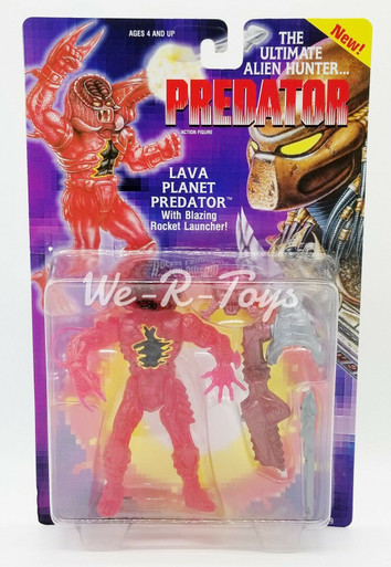 Predator Lava Planet Predator Action Figure w/ Rocket Launcher 1994 ...