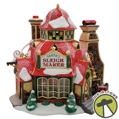 Department 56 North Pole Series Santa's Sleigh Maker Set of 2 #56950 ...