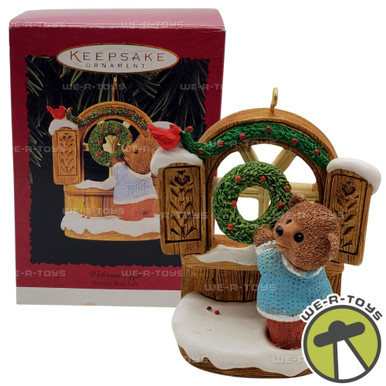 Hallmark Keepsake 1996 Welcome Sign Tender Touches Christmas Ornament ...