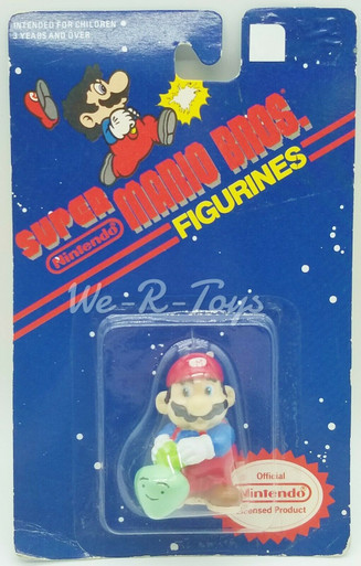 Super Mario Bros 2" Mario w/ Vegetable Figurine 1989 Nintendo No. 26671 ...