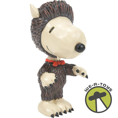 Peanuts by Jim Shore Halloween Snoopy in Werewolf Costume Mini Figurine ...