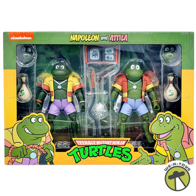 Teenage Mutant Ninja Turtles Napoleon & Atilla Action Figure Set 2021 ...